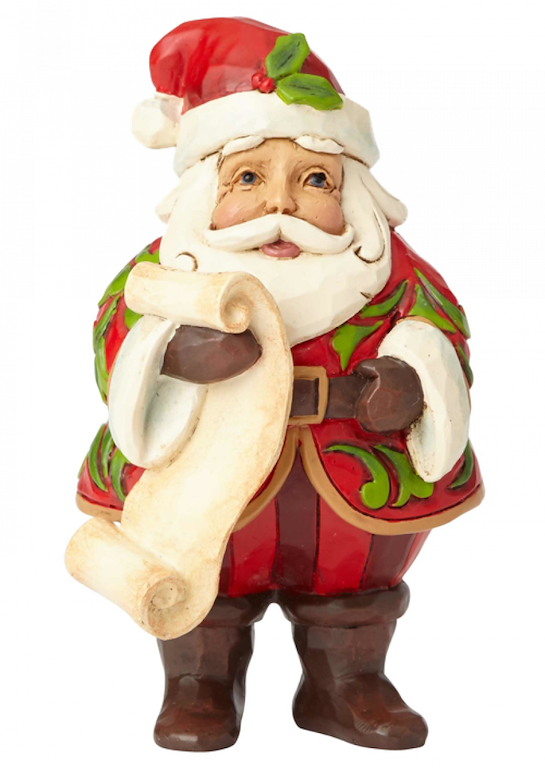 Mini Santa With List
