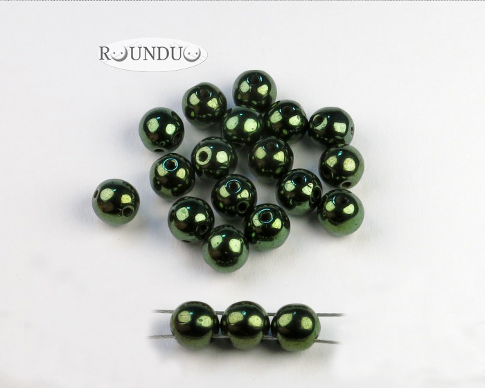 RounDuo 23980/14495 Luster Metallic Olivine (20kom)