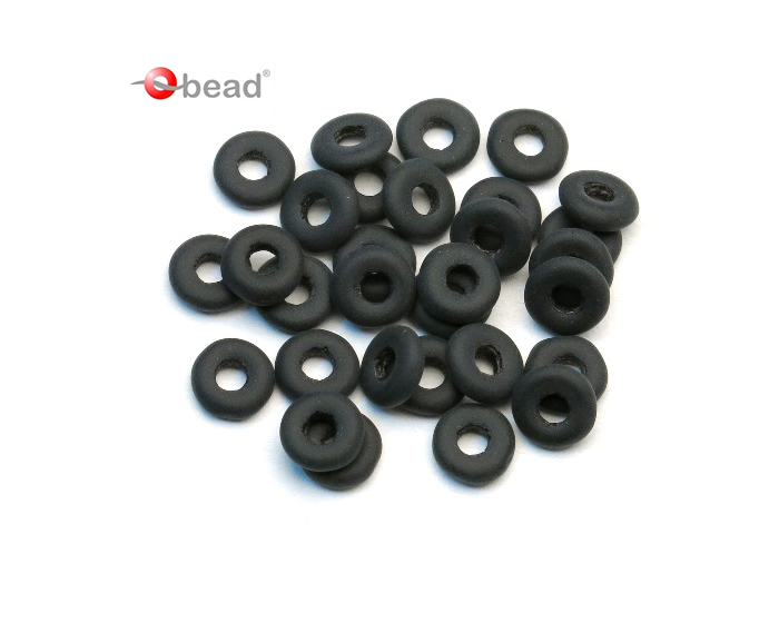 O-Bead 2x4mm 23980/84110 Jet Matted (2,5gr)