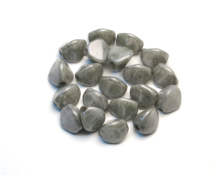 PINCH 7MM 03000/14449 CHALK WHITE GREY LUSTER (20KOM)