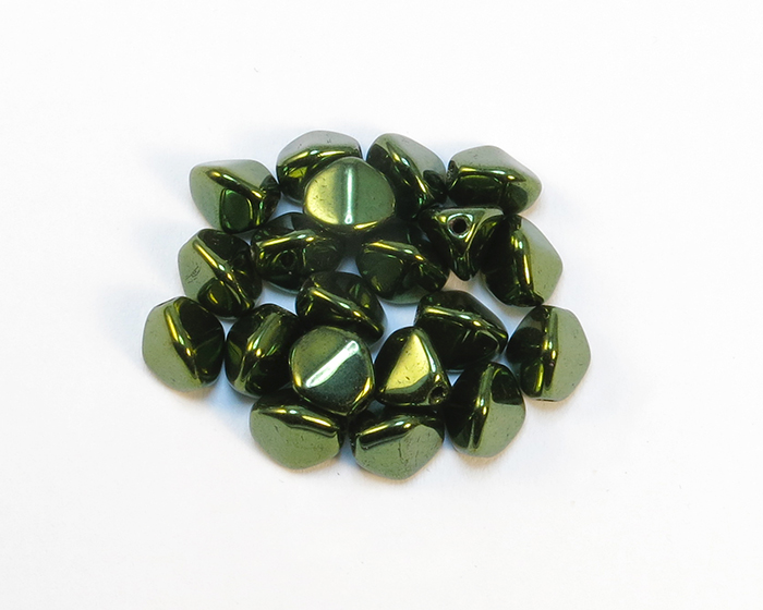 Pinch 7mm 23980/14495 Luster Metallic Olivine (20kom)