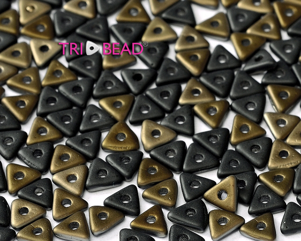 Tri-Bead 23980/22671 Jet Valentinite Matted (5gr)