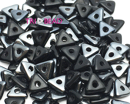 Tri-Bead 23980/27201 Jet Vacuum Hematite (5gr)