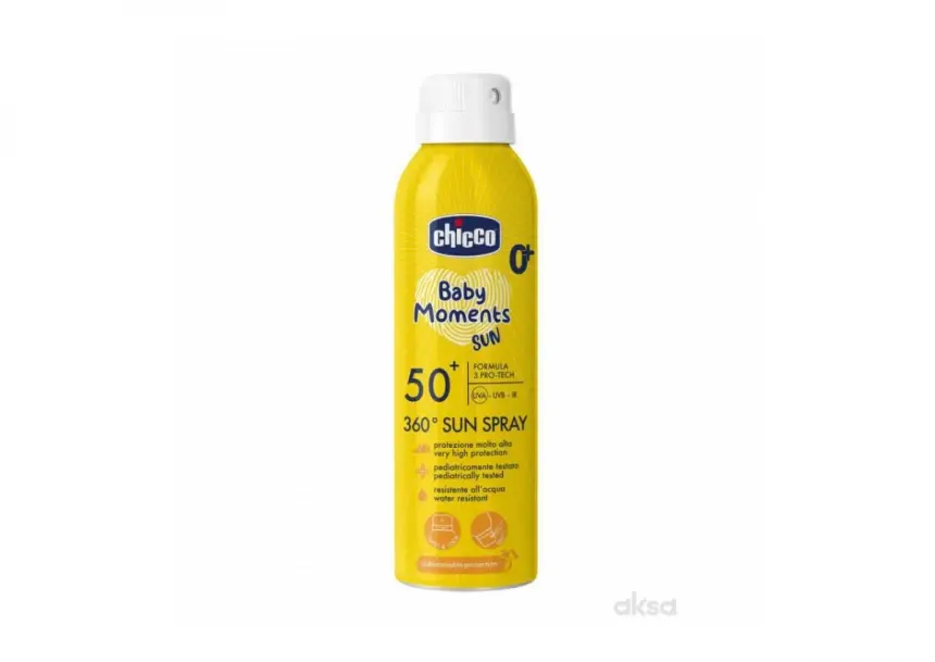 CHICCO 360 SPREJ ZA SUNČANJE SPF 50+,150ML