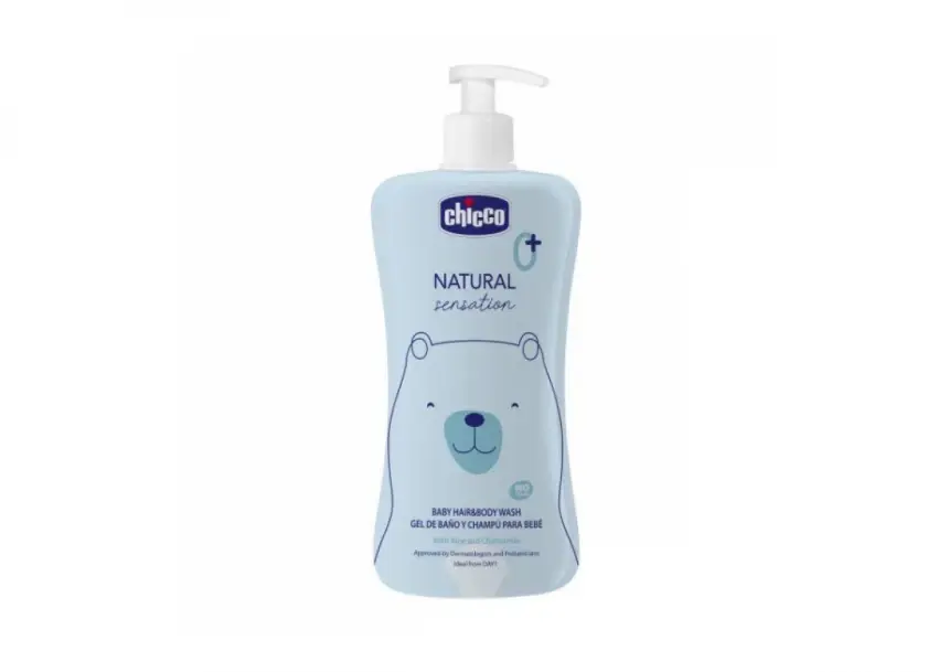 CHICCO NATURAL SENSATION ŠAMPON I KUPKA 500ML