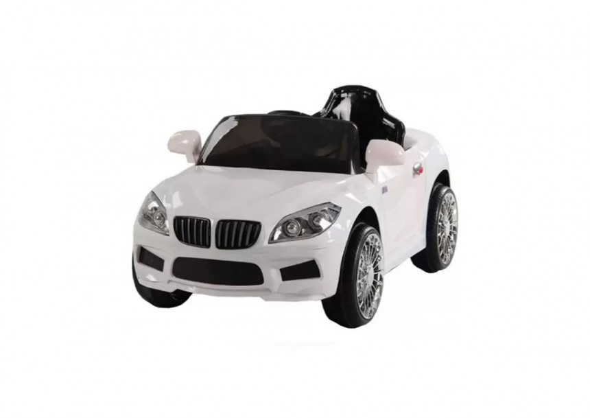 Auto na akumulator za decu Delfino Sporting ZX6R kožno sedište Beli