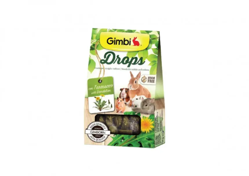 GIMBI DROPS sa maslackom poslastica za glodare 50g