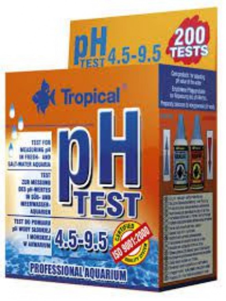 pH TEST 4.5-9.5 voda sltka/slana