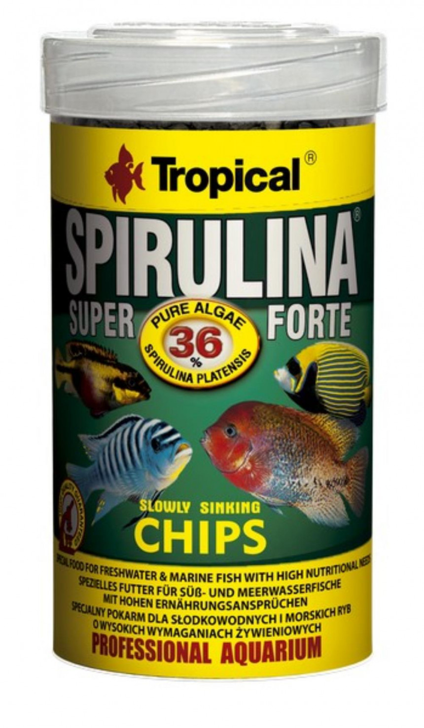 SUPER SPIRULINA FORTE Hrana sa visokim sadrzajem spiruline (36%) za ribice u obliku granula 100 ml - 52 g