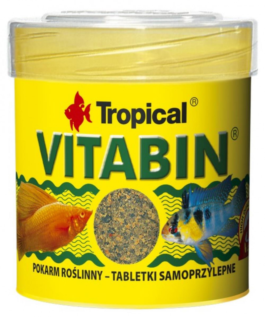 VITABIN ROSLINNY Hrana za ribe dna u obliku tableta za poboljsanje vitalnosti riba 50 ml - 36 g