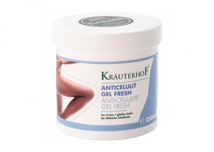 KRAUTERHOF ANTICELULIT GEL FRESH 250ML NEW