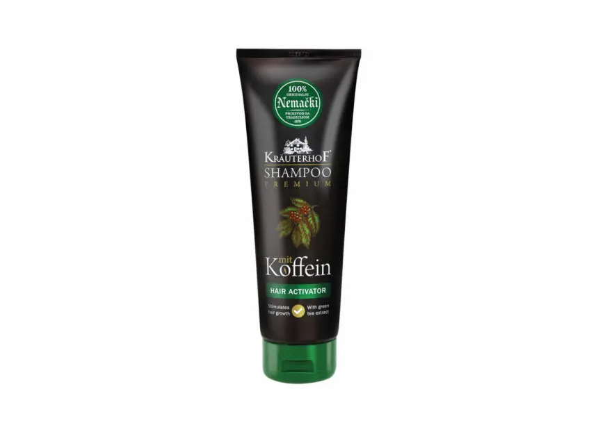 KRAUTERHOF ŠAMPON KOFEIN - GREEN TEA 250ML