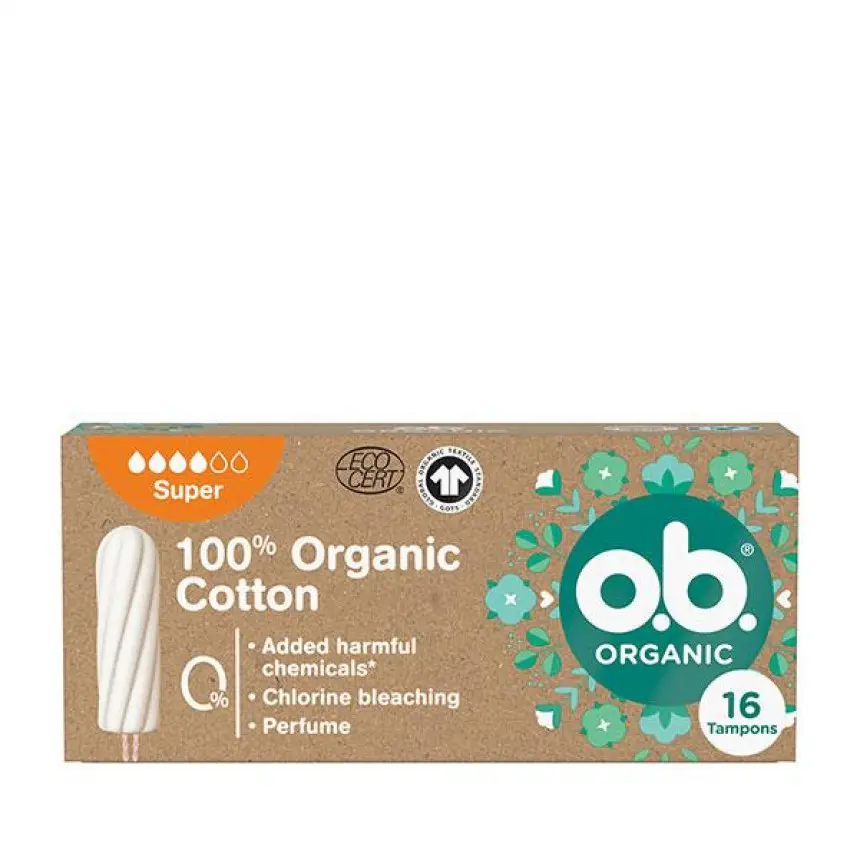 OB TAMPONI ORGANIC SUPER 16KOM