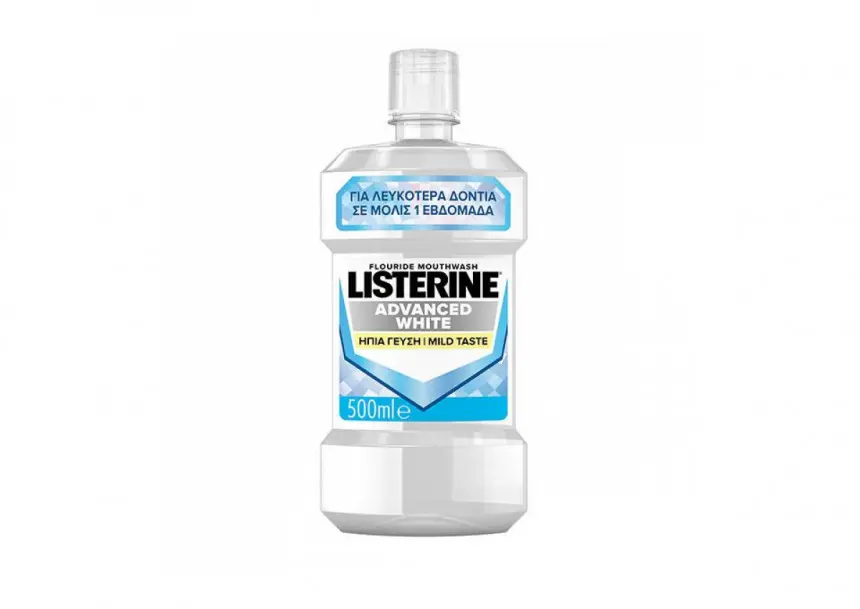 LISTERINE TEČNOST ADV WHITE MILD 500ML