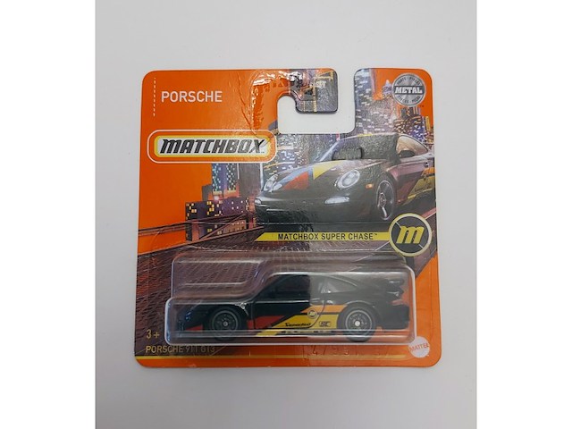 Matchbox Super Chase Porsche 911 GT3