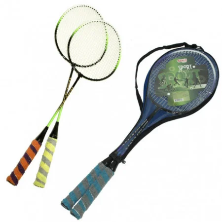 Aluminijumski set reketa za badminton 2/1
Aluminijumski set reketa za badminton 2/1