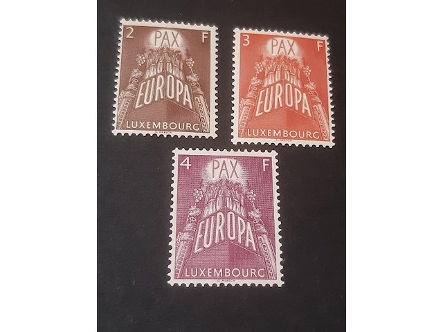 Europa CEPT - Luksemburg 1957. ** Kompl. ser. KV**=200