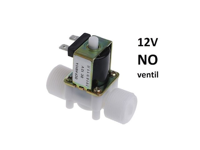 Elektromagnetni ventil - 8 bar - 12 V - 3/4 cola - NO