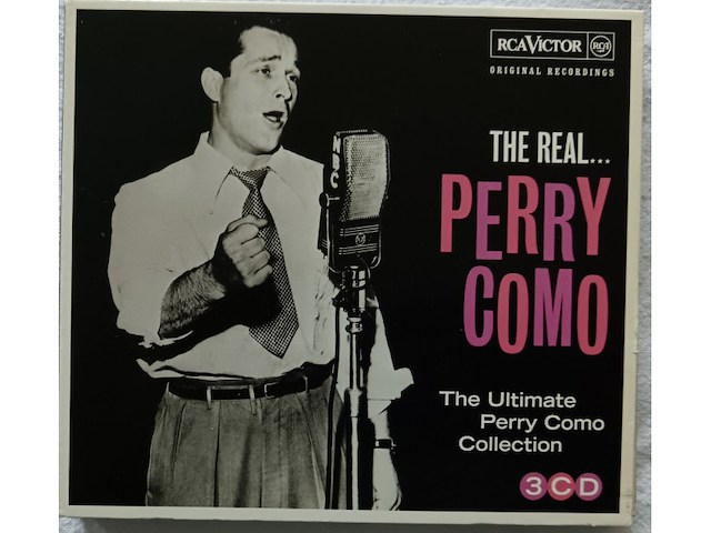 PERRY  COMO  - 3CD The REAL....PERRY COMO