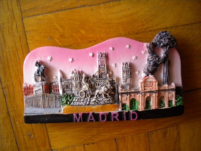 MADRID, magnet za frizider