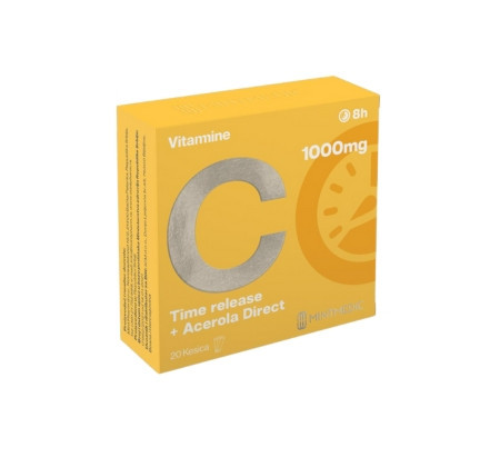 Vitammine C 1000 Time release + Acerola Direct 20 kesica