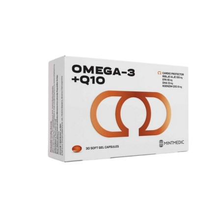 Omega 3 + koenzim Q10 30 gel kapsula