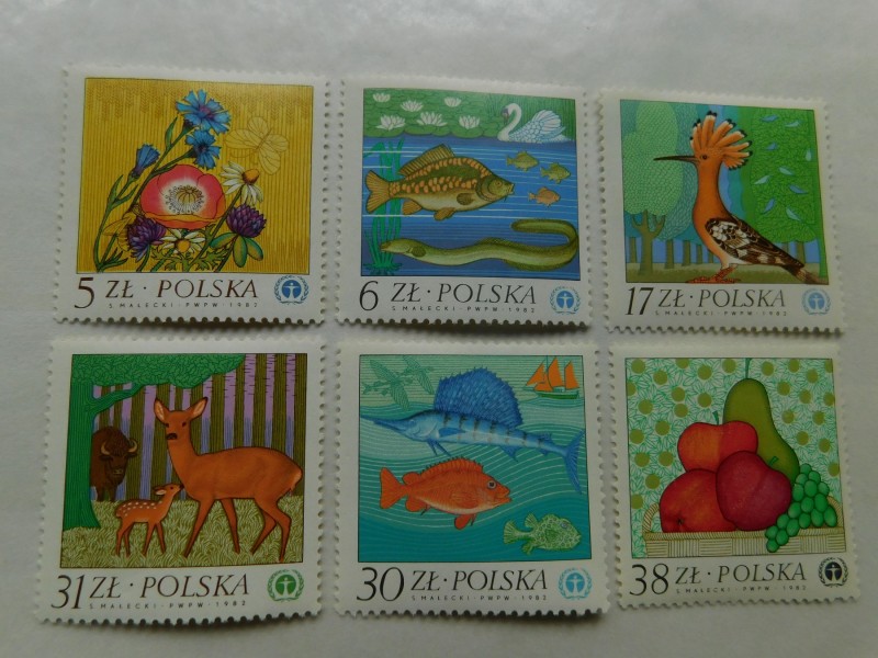 POLJSKA 1983 KOMPLET ČISTA SERIJA