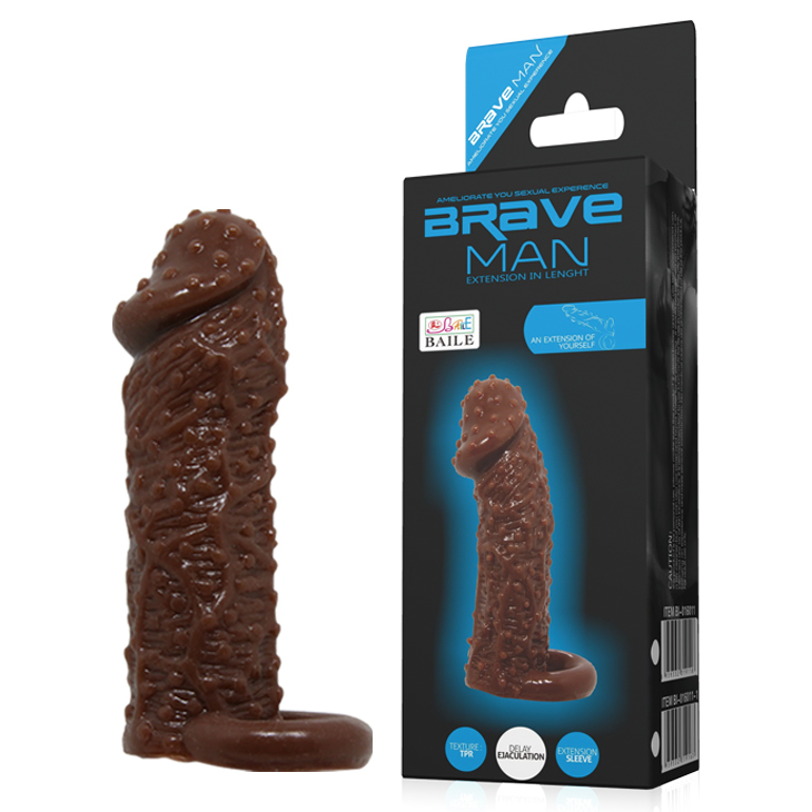 Brave men braon navlaka za penis, BI016013 / 0577