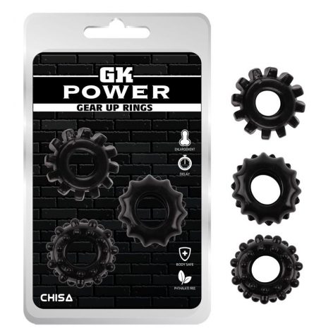 Gear Up Rings-Black, CN370395712 / 1206