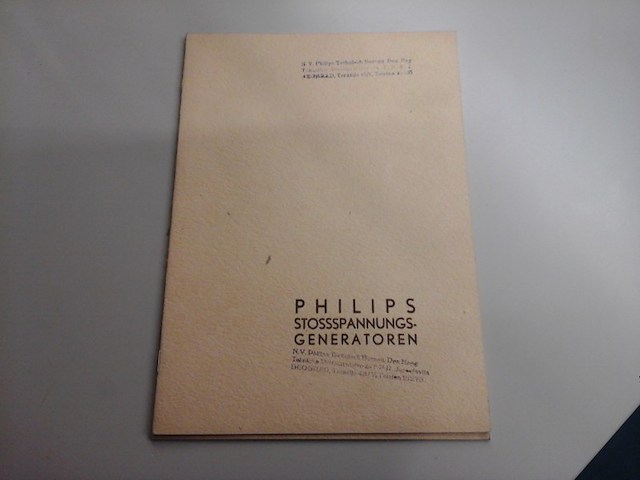 Philips stossspannungs generatoren