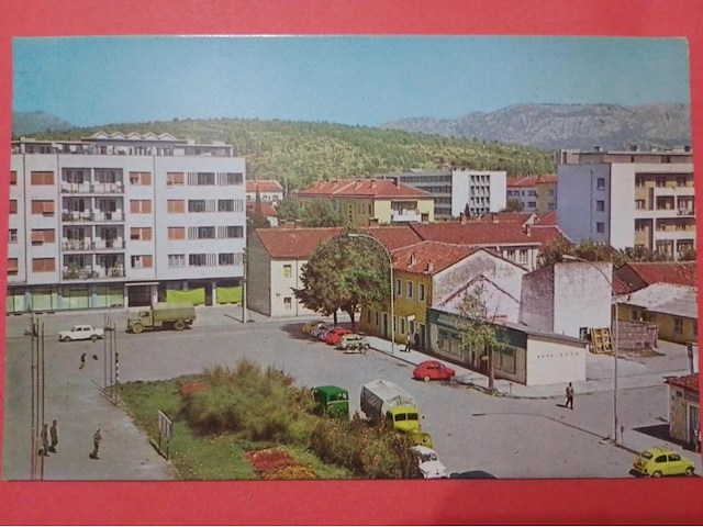 TITOGRAD - TRG IVANA MILUTINOVIĆA -RAZGLEDNICA (593)