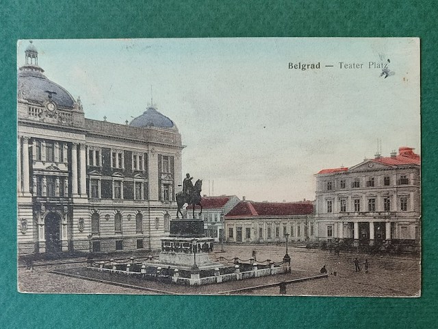 Razglednica BEOGRAD Teater Platz