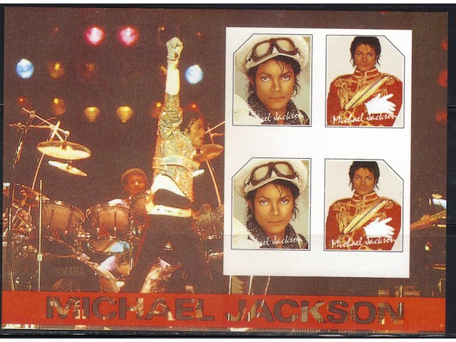 St.Vincent,Michael Jackson 1985.,blok,čisto