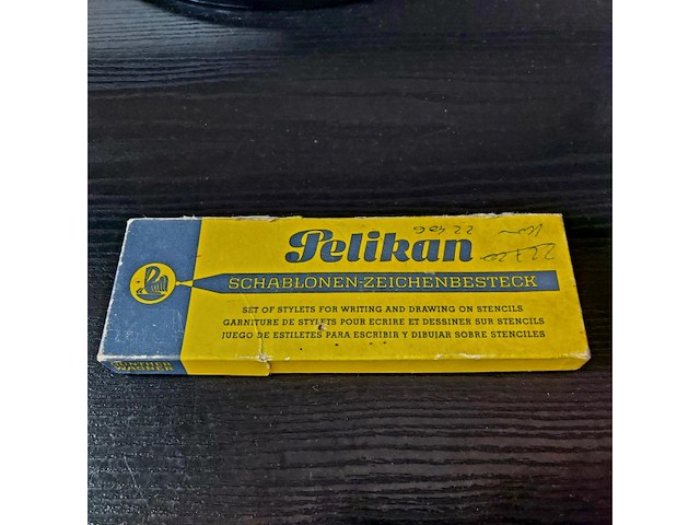 Pelikan Schablonen za stilsko crtanje i pisanje Germany