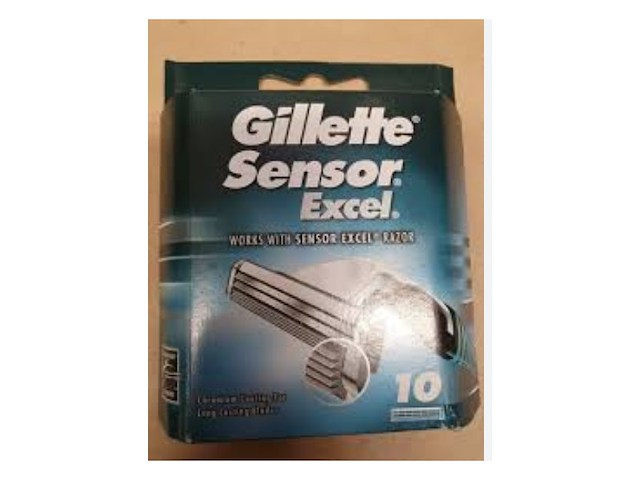 Gillette Sensor Excel  - 10kom - žileti