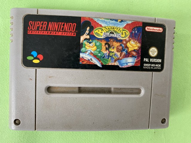 Battletoads in Battlemaniacs - Cartridge - Super Ninten