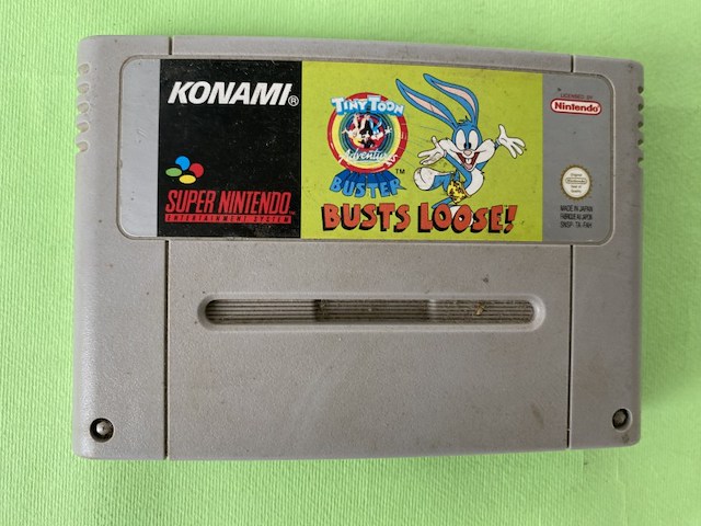 BUSTER BUSTS LOOSE - Super Nintendo igrica