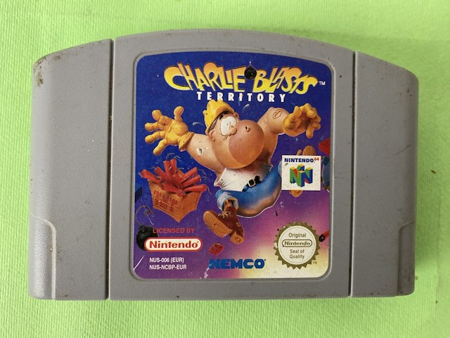 Charlie Blasts Territory - Nintendo 64 igrica
