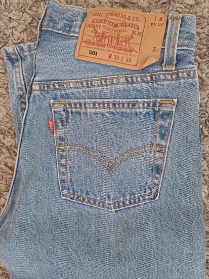 LEVIS 501 W30 L34 original Levis farmerke