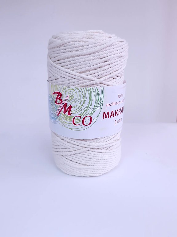 BimCo Konac Macrame 42, 500g, 3mm