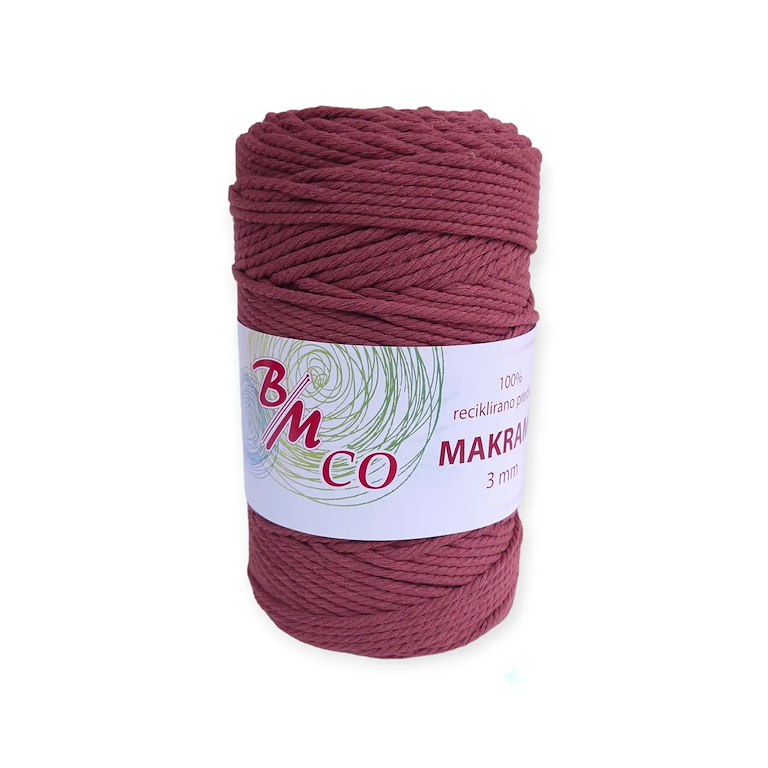 BimCo Konac Macrame 43, 500g, 3mm