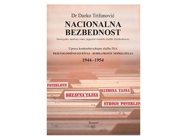 Nacionalna bezbednost - Darko Trifunović