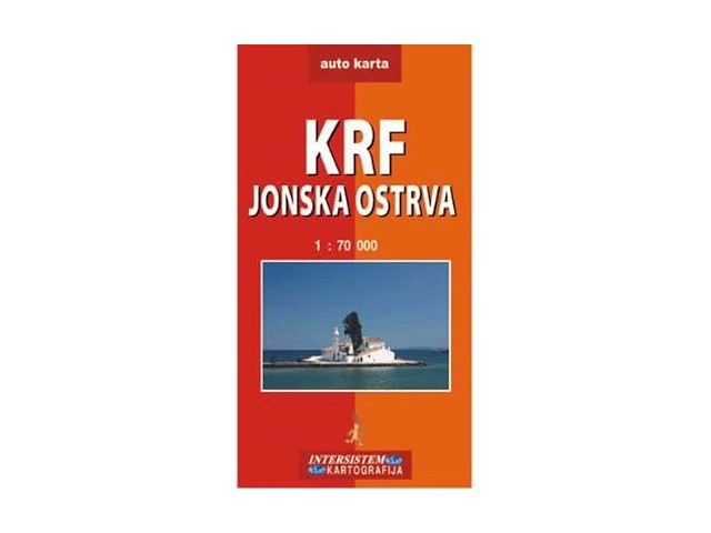 Krf - auto karta - Više Autora