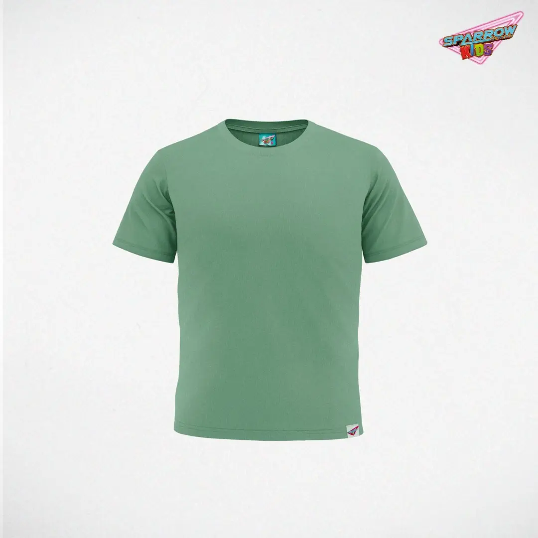 SPARROW Dečija mirišljava majica kratkih rukava retro-zelena