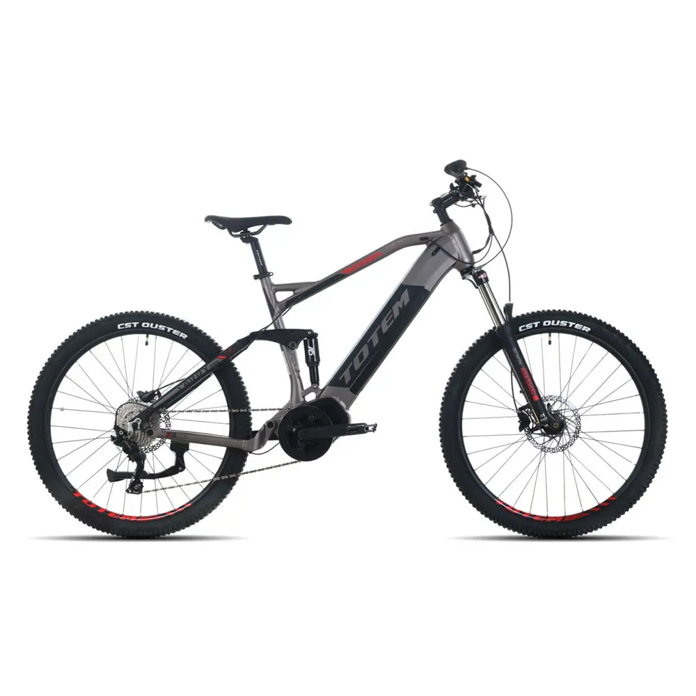 XPLORER Električni bicikl CARRY PRO 27.5", Tamnosivi