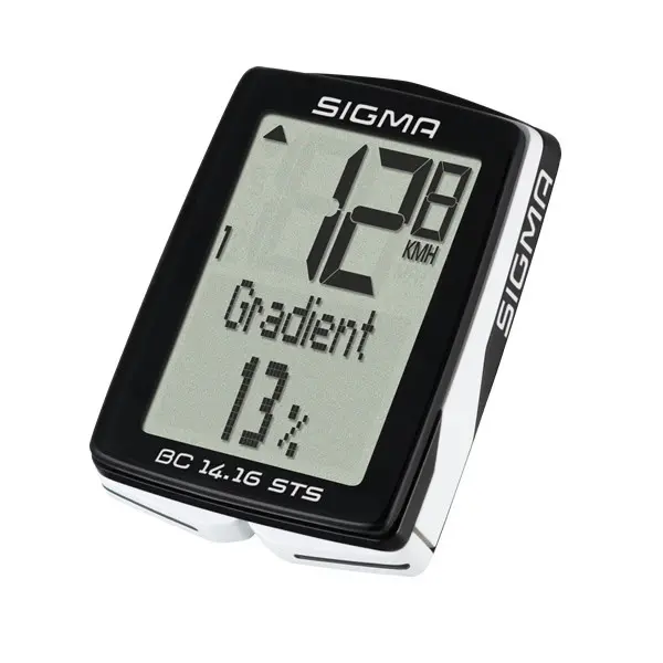 Sigma BC14.16 Kilometarski sat za bicikl, 14 funkcija