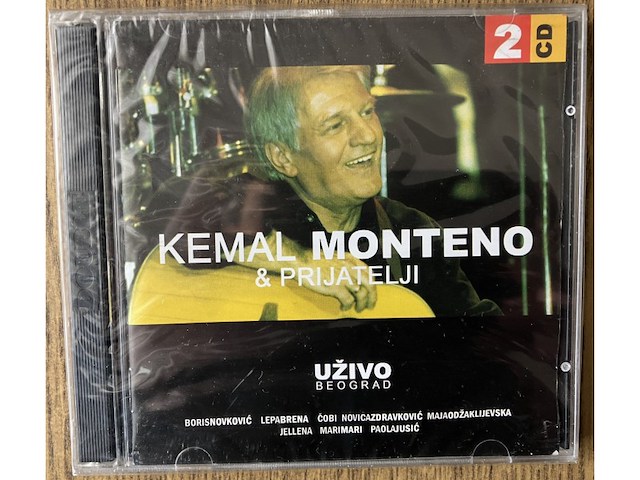 KEMAL MONTENO &;; PRIJATELJI - Uživo Beograd 2 x CD NOVO