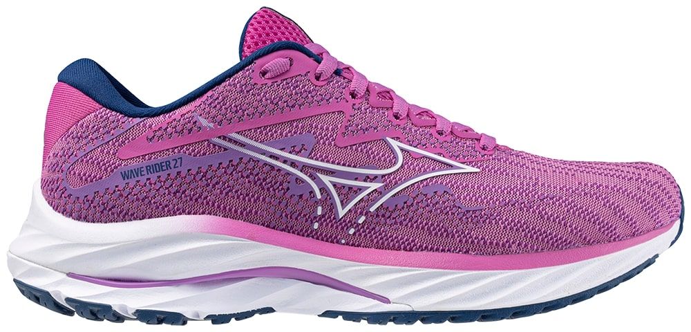 Mizuno WAVE RIDER 27, ženske patike za trčanje, pink