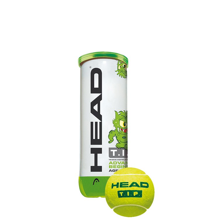 Head 3B HEAD TIP GREEN, lopta za tenis, zelena