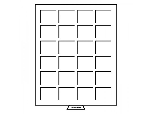 Kaseta Box 24 mesta veličina polja 42x42mm